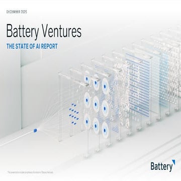 The State of AI Report - Battery Ventures | PDF