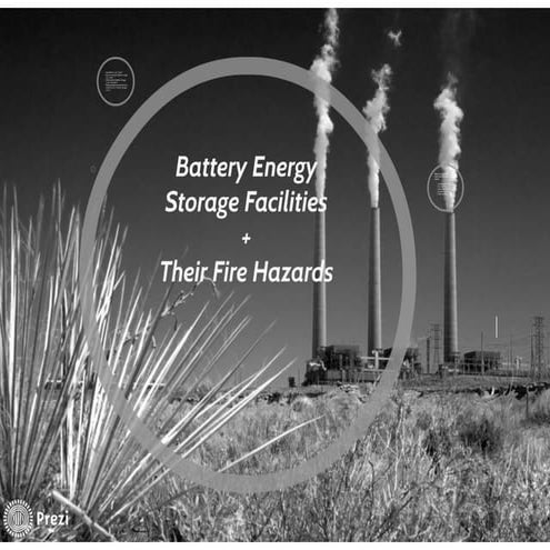 Battery Storage Room Fire Protection | PDF