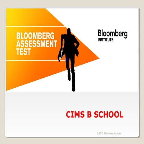Bat test @ cims | PPT