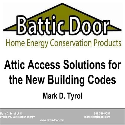 Battic Door - Attic Access Solutions | PPT