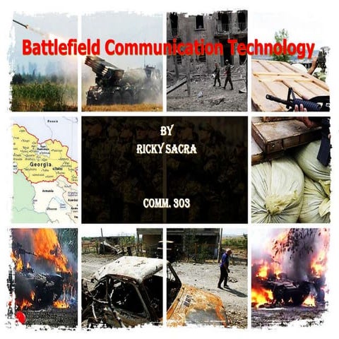 Battlefield Communication Technology | PPTX