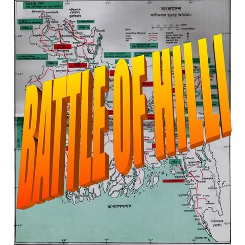 BATTLE OF HILLI which took place in the 1971 | PPT