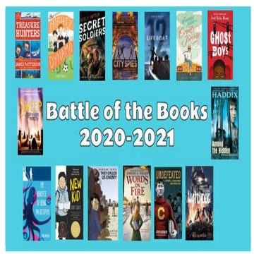 Battle of the books 2020 21 | PPTX