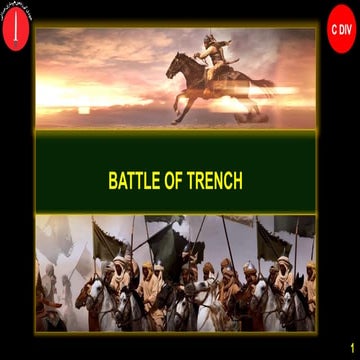 The Battle of trench in arabia muslimworld.pptx