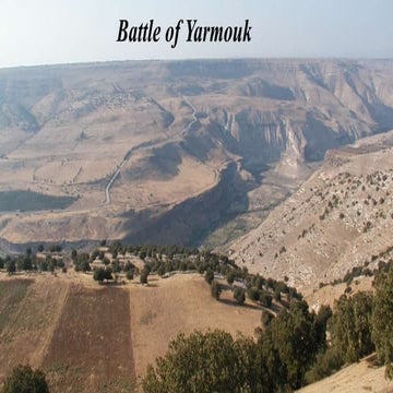 Battle of Yarmouk (Islamic history) | PPTX