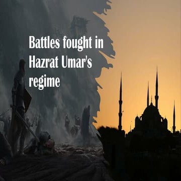 Battles fought in Hazrat Umar's regime.pdf