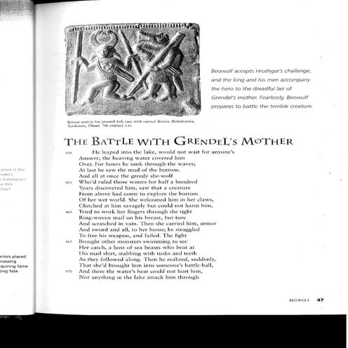 Battle with grendel's mother | PDF | Arms & Ammunition | Sensitive Topics