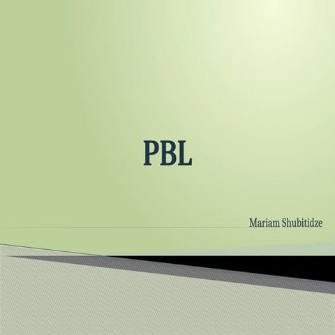 BAU - mine, PBL, for me w notes Case 3 & 4 & 5 | PPTX
