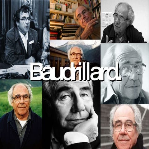 Baudrillard and the matrix | PPTX