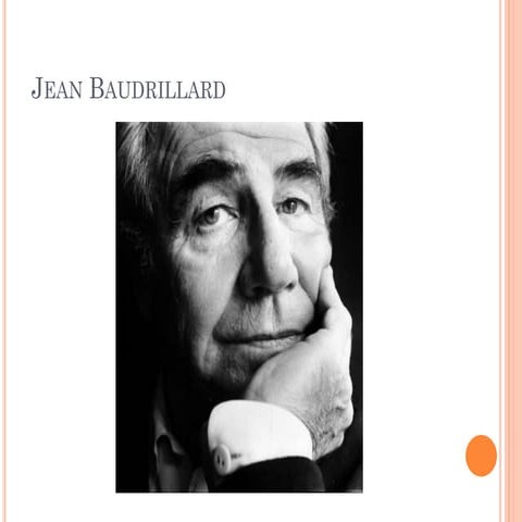 Baudrillard | PPTX