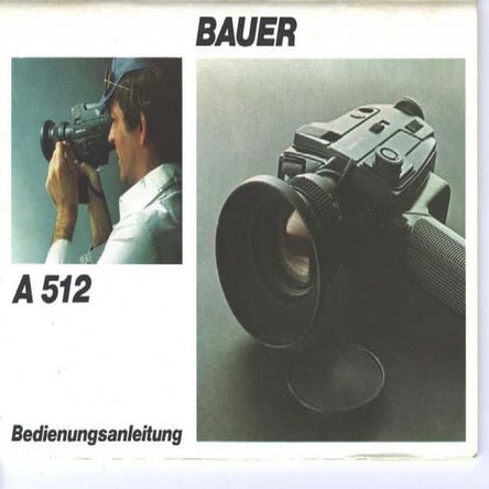 Bauer a512 user manual_german | PDF
