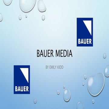 Bauer media | PPTX