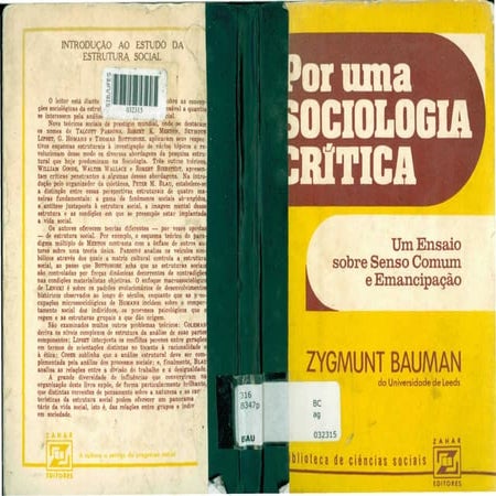 BAUMAN, Z. Por uma Sociologia Crítica.pdf