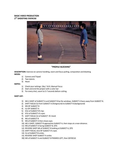 Format of closing billboard | DOC