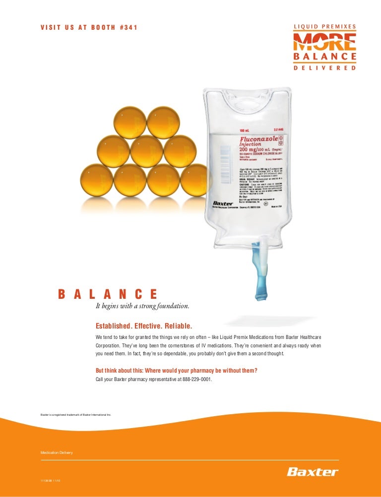 Baxter Liquid Product Ad