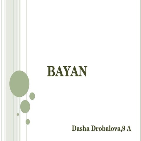 Bayan | PPT