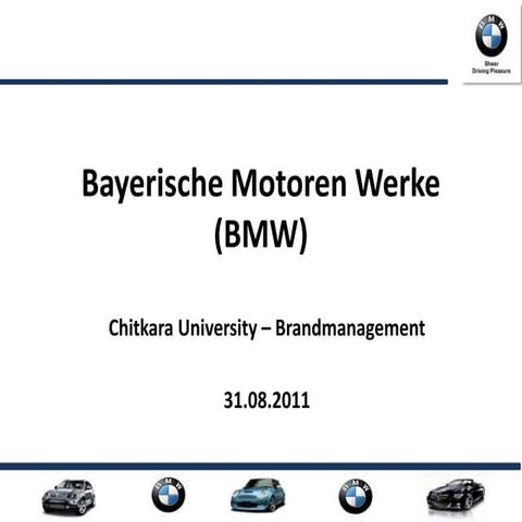 BMW ppt | PPTX