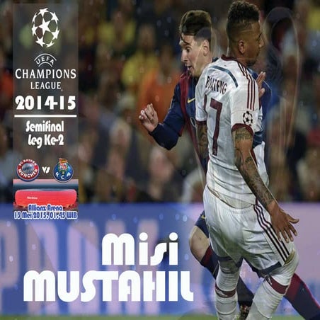 Preview Semifinal Leg II UCL: Bayern vs Barcelona | PPT