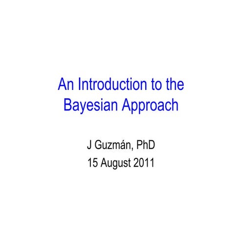 Bayesian intro | PDF