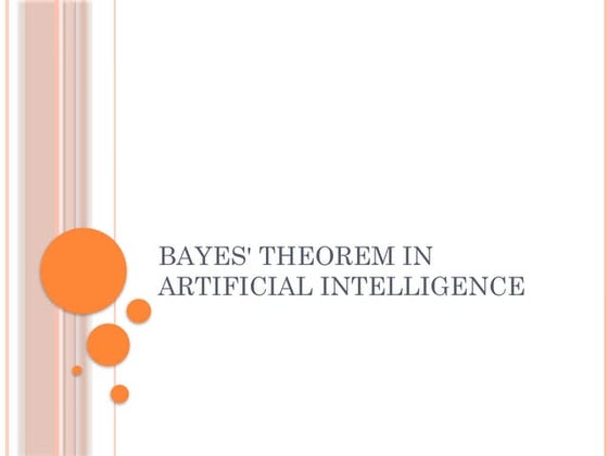 Bayes' theorem | PPT