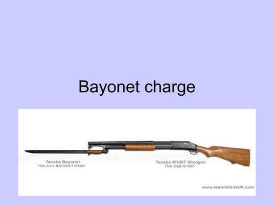 Bayonet Charge by Ted Hughes | PPT