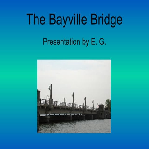 Bayville Bridge | PPT