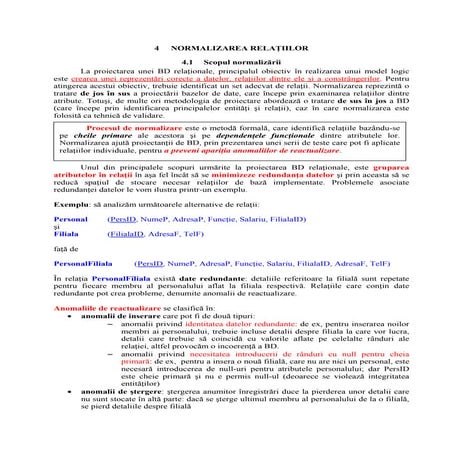 Baze date cap_4 | PDF