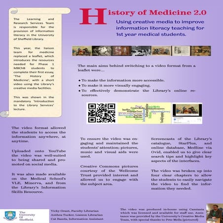 History of Medicine 2.0: using creative media to enhance information ...