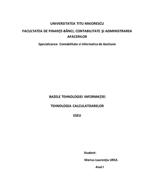 Analiza informatiei | PPT