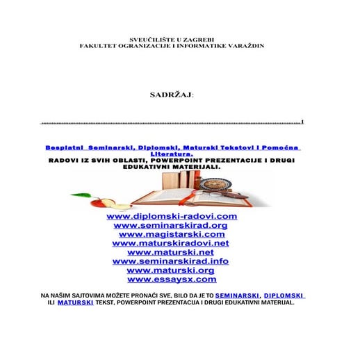 Baze Podataka I Sql Informatika Pdf