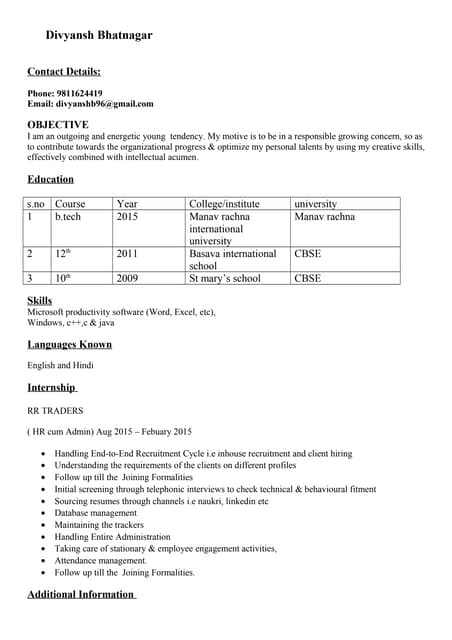 Hanan ABUSABER Resume | PDF