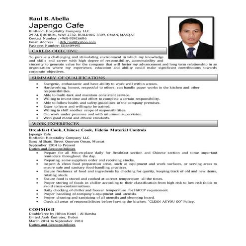 CV-RAUL | PDF