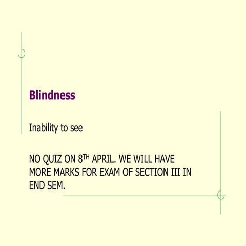 BB101 Lecture 3-4 Section III.pptx presentation | PPTX | Eye and Vision ...