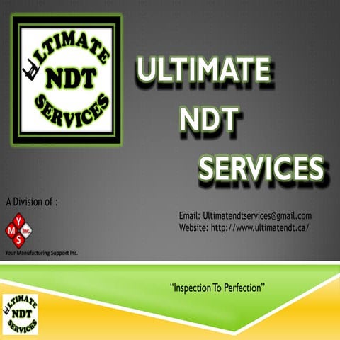 Ultimate NDT Presentation | PPT