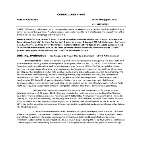 Jeff Reisch -Talent Profile - rev 1 | PPTX