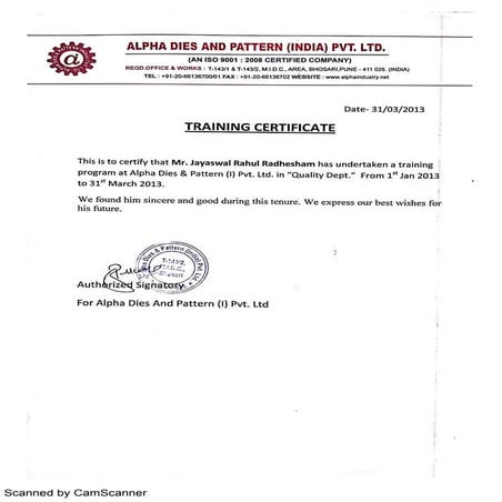 Alpha Training | PDF