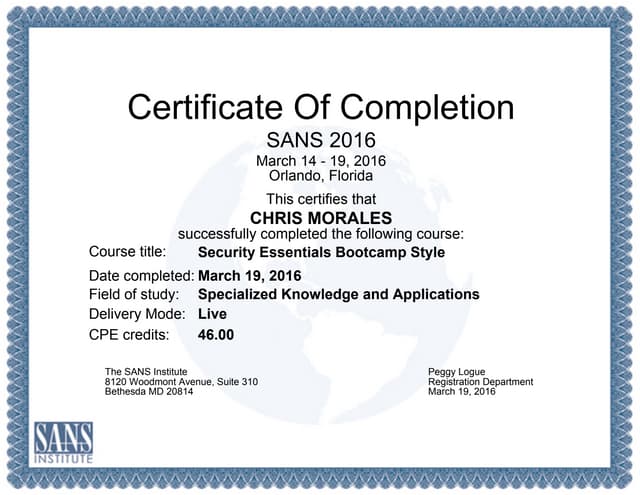 Cpe Certificate Template