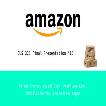 Amazon presentation | PDF