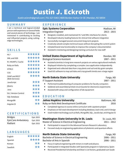 Timothy Chu Resume | PDF