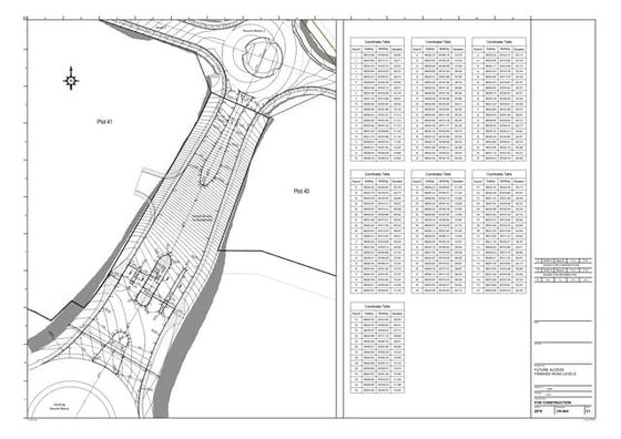 2878-CR-201 TYPICAL ROAD SECTION | PDF | Landscaping | Home & Garden