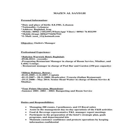 MAZEN AL SAYEGH | DOC