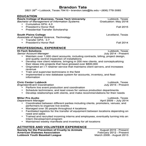 Resume Updated | PDF