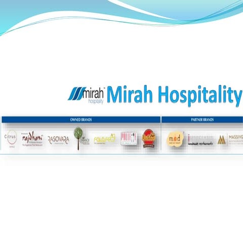 Mirah Hospitality Brand Profile | PPSX