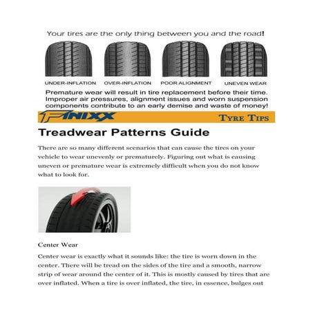 Treadwear patterns guide | PDF