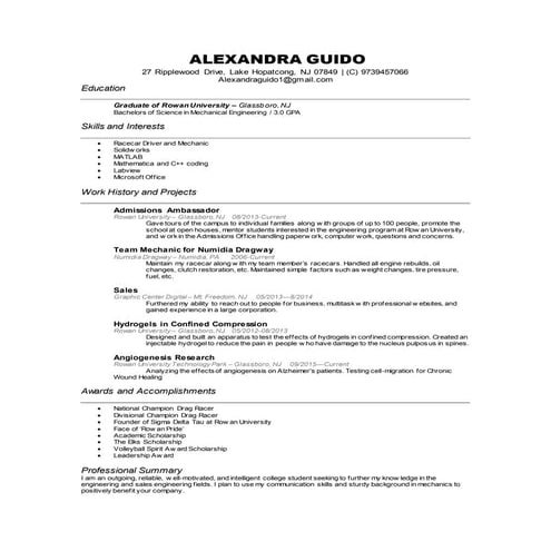 AlexandraGuido.Resume | DOCX