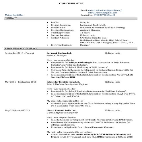 Resume_Mrinal | PDF