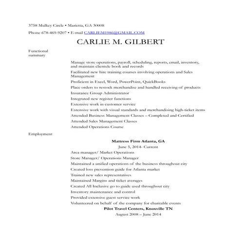 KELLY WHITLEY RESUME UPDATE APRIL 2016 | DOC