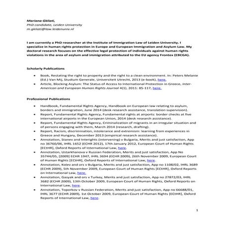 CV _ Publications list | PDF