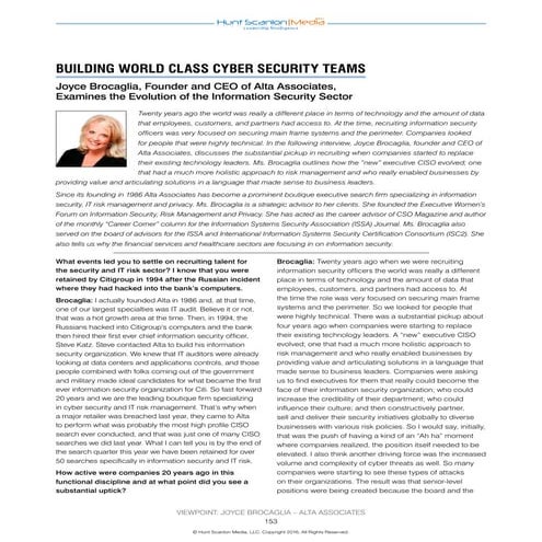 Building World Class Cybersecurity Teams | PDF