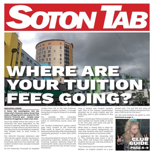SOTON TAB 2015 PRINT FINAL | PDF